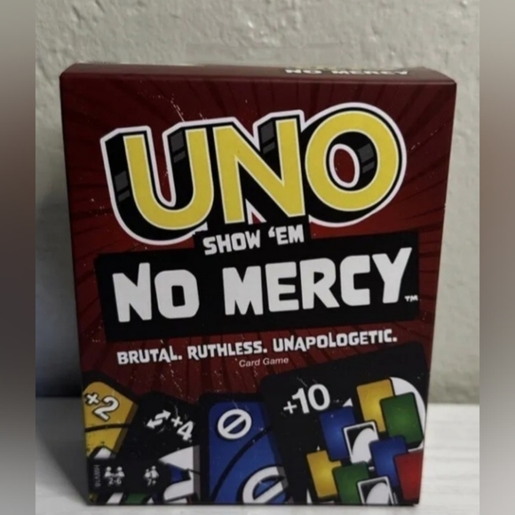 Mattel | Toys | New 223 Uno Show Em No Mercy Card Game | Poshmark